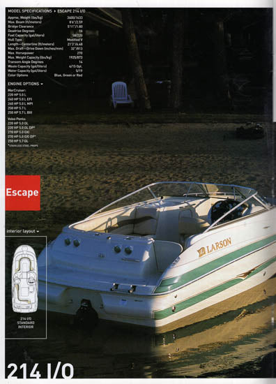 Larson 2003 Brochure – SailInfo I boatbrochure.com
