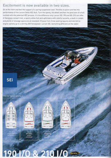 Larson 2003 Brochure – SailInfo I boatbrochure.com