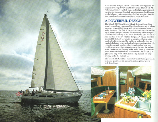 Schock 34 Performance Cruiser Brochure – SailInfo I boatbrochure.com