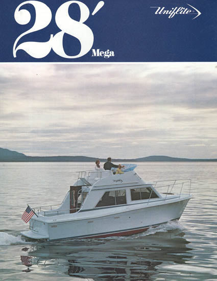 Uniflite 28 Mega Brochure – SailInfo I boatbrochure.com
