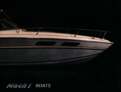 Mach 1 One 1980s Brochure – SailInfo I boatbrochure.com