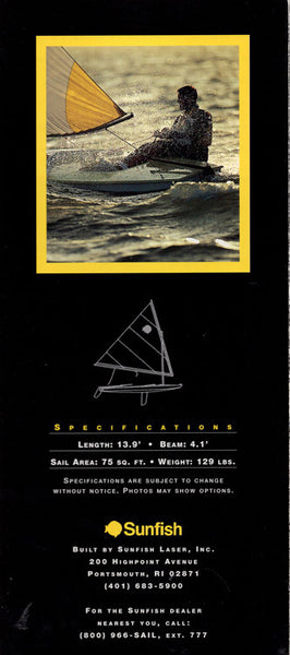Sunfish Brochure – SailInfo I boatbrochure.com