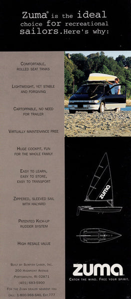 Zuma Brochure – SailInfo I boatbrochure.com