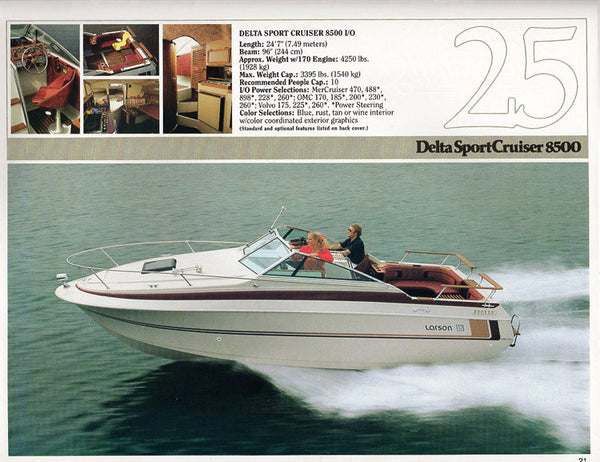 Larson 1983 Brochure – SailInfo I boatbrochure.com