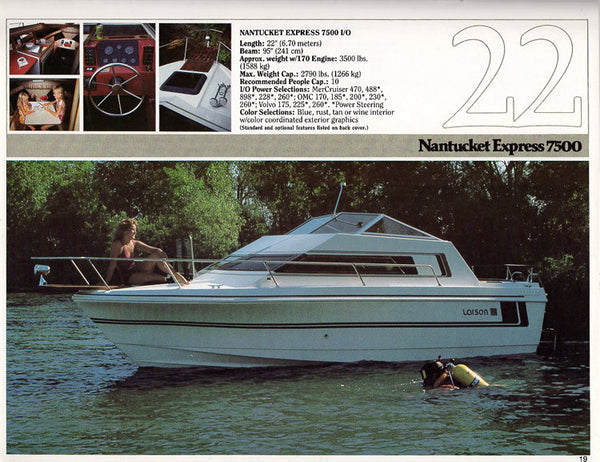 Larson 1983 Brochure – SailInfo I boatbrochure.com