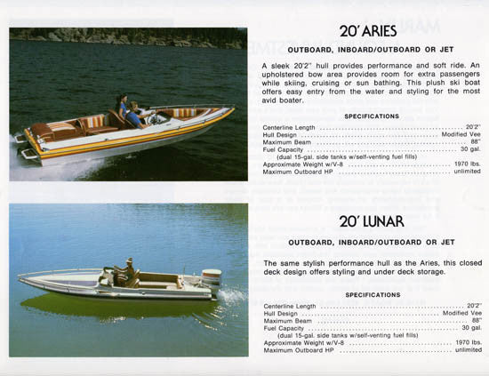 Marlin Custom Sportboats Brochure – SailInfo I boatbrochure.com