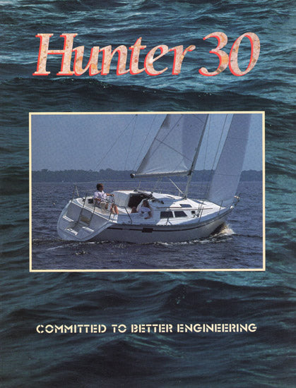 Hunter 30 Brochure – SailInfo I boatbrochure.com