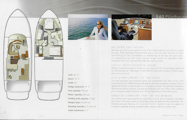 Meridian 2004 Brochure – SailInfo I boatbrochure.com