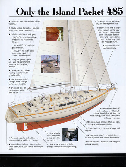 Island Packet 485 Brochure – SailInfo I boatbrochure.com