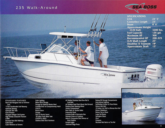 Sea Boss 2004 Brochure – SailInfo I boatbrochure.com