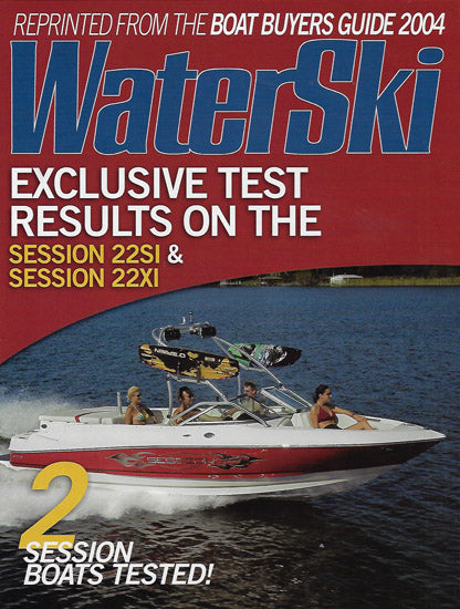 Session WaterSki Magazine Reprint Brochure – SailInfo I boatbrochure.com