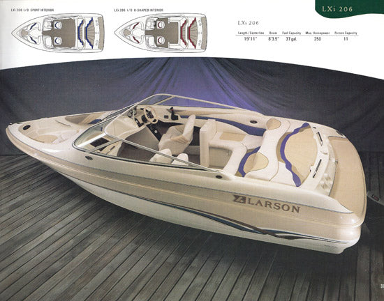 Larson 1997 Brochure – SailInfo I boatbrochure.com