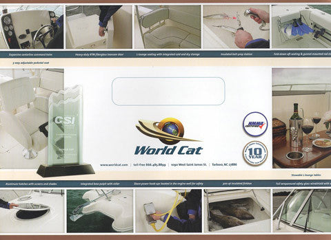 World Cat 320EC Express Cabin Brochure – SailInfo I boatbrochure.com