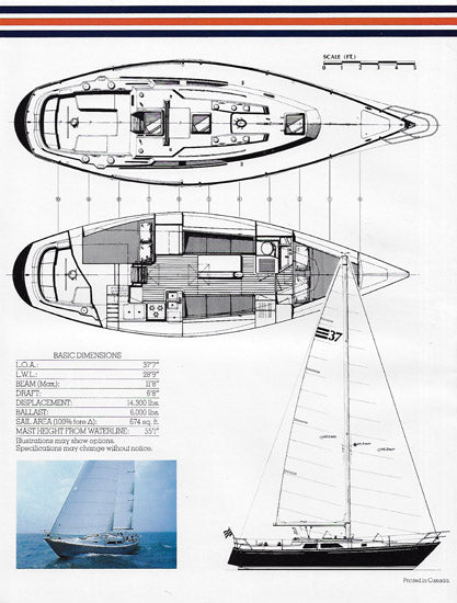 C&C 37 Brochure – SailInfo I boatbrochure.com