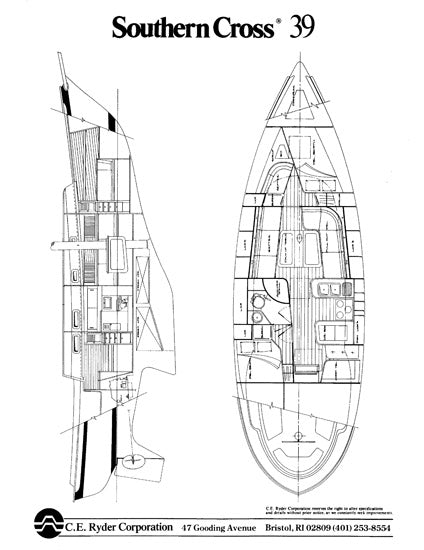 Southern Cross 39 Brochure (Digital) – SailInfo I boatbrochure.com