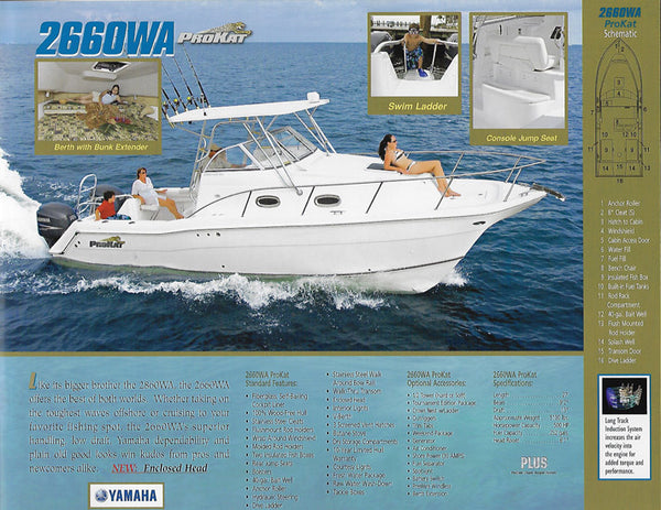 Pro Sports 2005 ProKat Brochure – SailInfo I boatbrochure.com