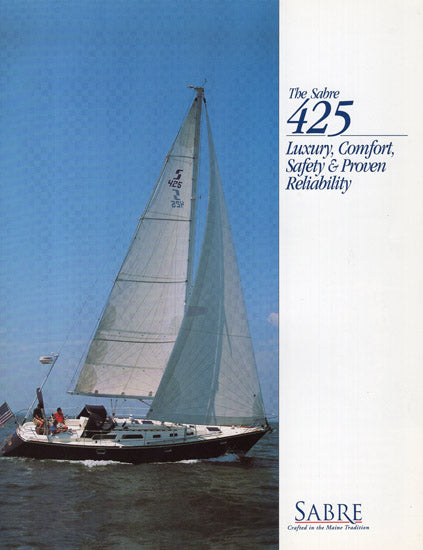 Sabre 425 Brochure – SailInfo I boatbrochure.com
