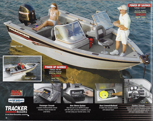Tracker 2007 Brochure – SailInfo I boatbrochure.com