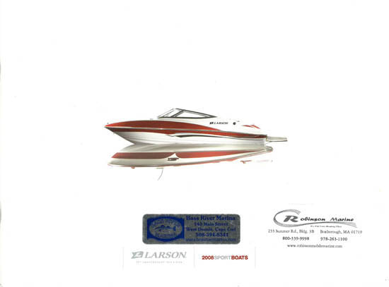 Larson 2008 Sport Boats Brochure – SailInfo I boatbrochure.com