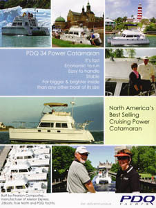PDQ 34 Power Catamaran Brochure – SailInfo I boatbrochure.com