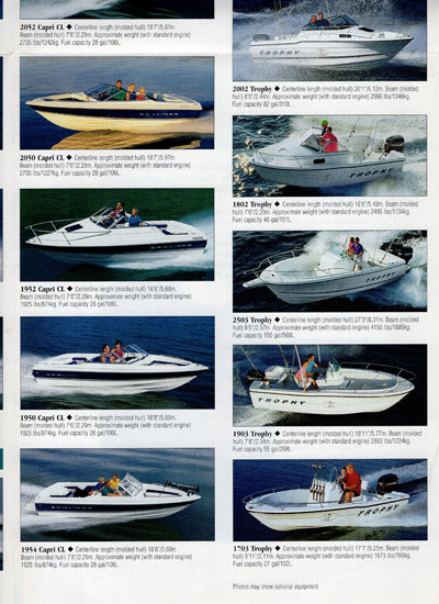 Bayliner 1998 Abbreviated Brochure – SailInfo I boatbrochure.com