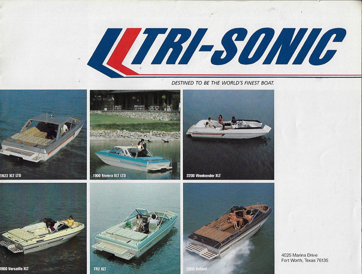 Tri Sonic Brochure – SailInfo I boatbrochure.com