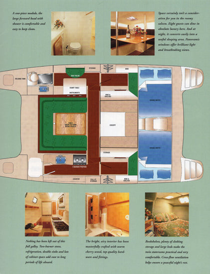 PDQ 32 Brochure – SailInfo I boatbrochure.com