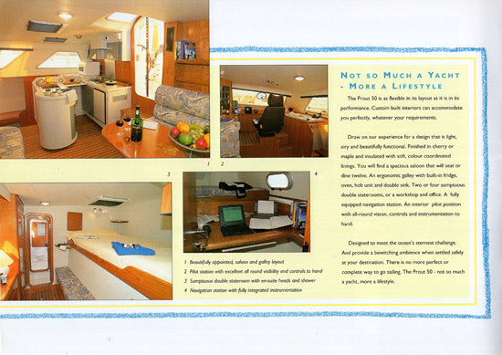 Prout 50 Brochure – SailInfo I boatbrochure.com
