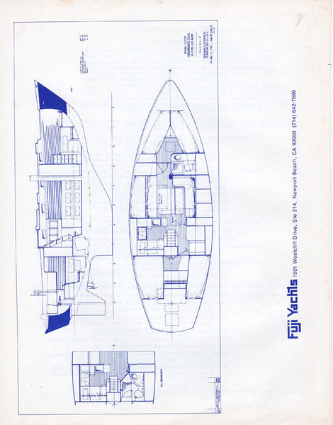 Fuji 40 Specification Brochure – SailInfo I boatbrochure.com