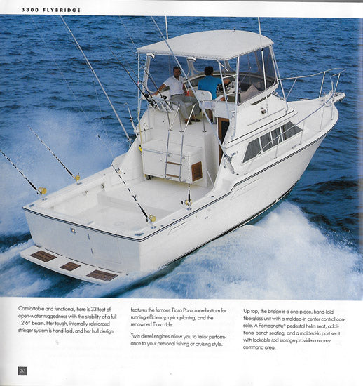 Tiara 1992 Brochure – SailInfo I boatbrochure.com