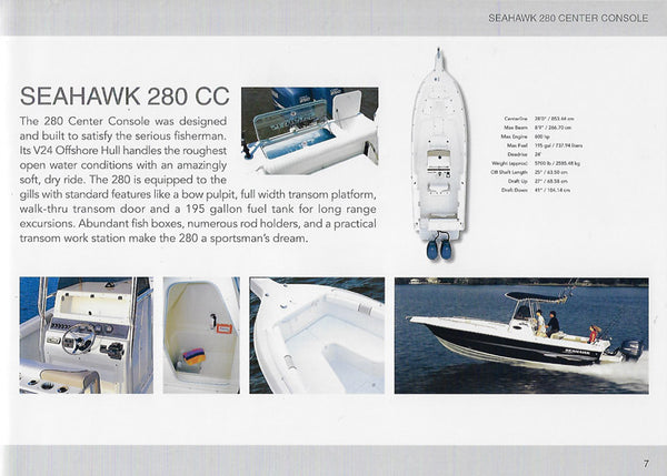 Caravelle 2009 Sea Hawk Brochure – SailInfo I boatbrochure.com