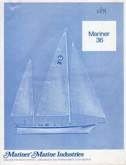 Mariner 36 Specification Brochure – SailInfo I boatbrochure.com