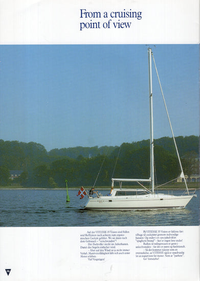 LM Vitesse Vision 35 Motorsailer Brochure – SailInfo I boatbrochure.com