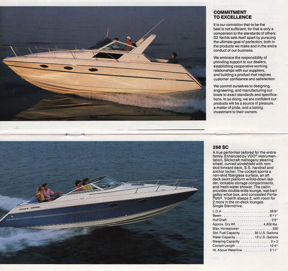 Slickcraft 1990 Full Line Brochure – SailInfo I boatbrochure.com
