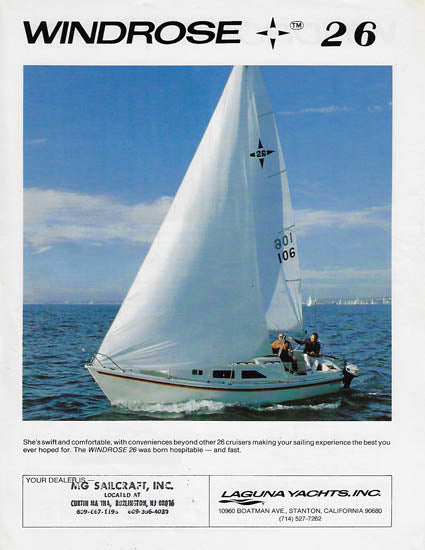 Windrose 26 Brochure – SailInfo I boatbrochure.com
