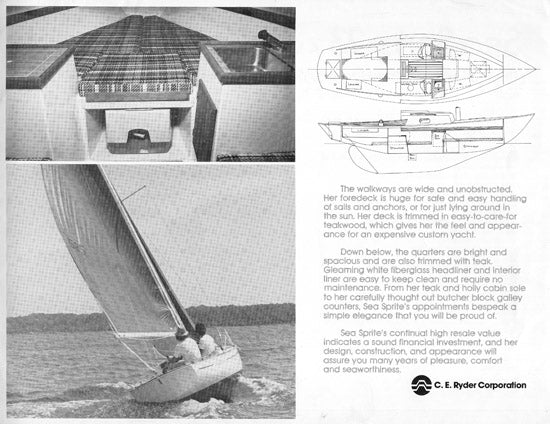 Sea Sprite 23 (Weekender) Brochure Package (Digital) – SailInfo I ...