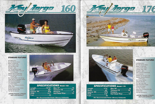 Key Largo 2000s Brochure – SailInfo I boatbrochure.com