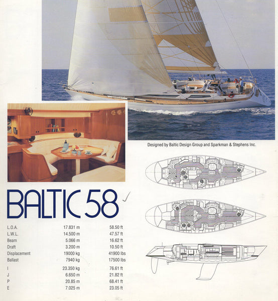 Baltic 1990s Brochure – SailInfo I boatbrochure.com