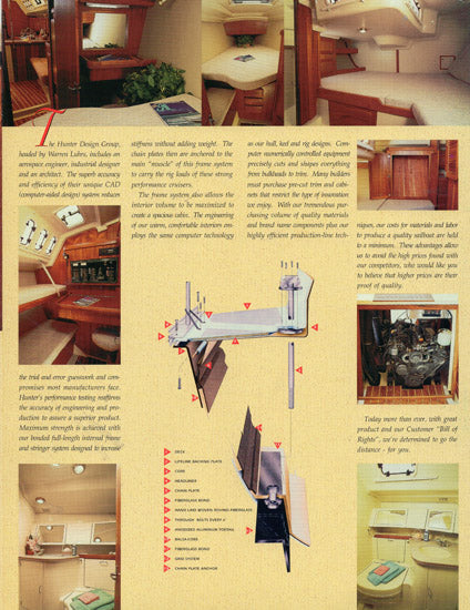 Hunter 43 Legend Brochure – SailInfo I boatbrochure.com