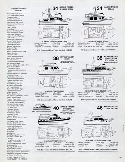 Marine Trader 1997 Trawler Brochure – SailInfo I boatbrochure.com