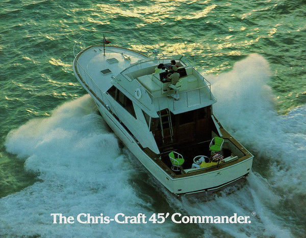 Chris Craft Commander 45 Brochure – SailInfo I boatbrochure.com