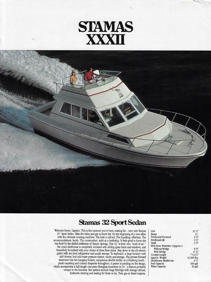 Stamas 1979 Brochure – SailInfo I boatbrochure.com
