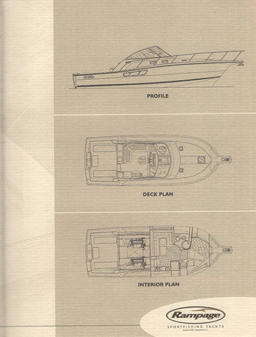 Rampage 38 Express Specification Brochure – SailInfo I boatbrochure.com