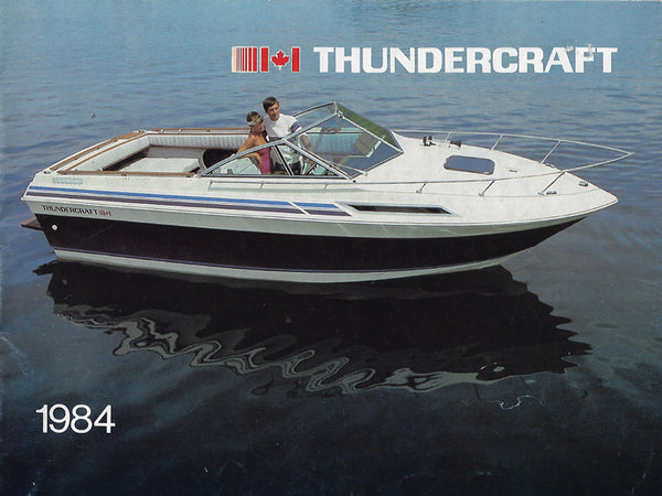 Thundercraft 1984 Brochure – SailInfo I boatbrochure.com