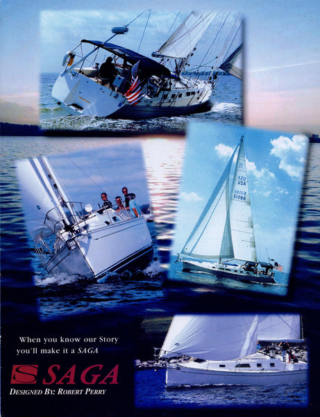 Saga 35 & 43 Brochure – SailInfo I boatbrochure.com