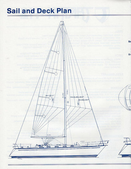 Tartan 412 Specification Brochure – SailInfo I boatbrochure.com