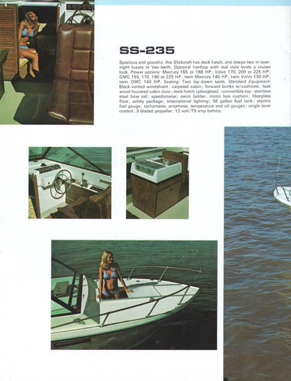 Slickcraft 1974 Brochure – SailInfo I boatbrochure.com