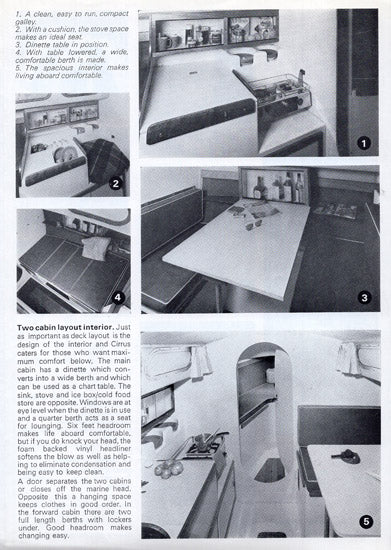 Westerly Cirrus 22 Brochure – SailInfo I boatbrochure.com