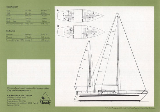 Moody 52 Brochure – SailInfo I boatbrochure.com