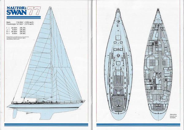 Nautor's Swan 77 Brochure – SailInfo I boatbrochure.com
